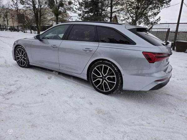 Grey Audi A6 2019 in Kaunas, with an engine capacity of 2.97 L and mileage of 80 thousand km for 23800 €, photo 1 on AUTOMOTO.COM.LV