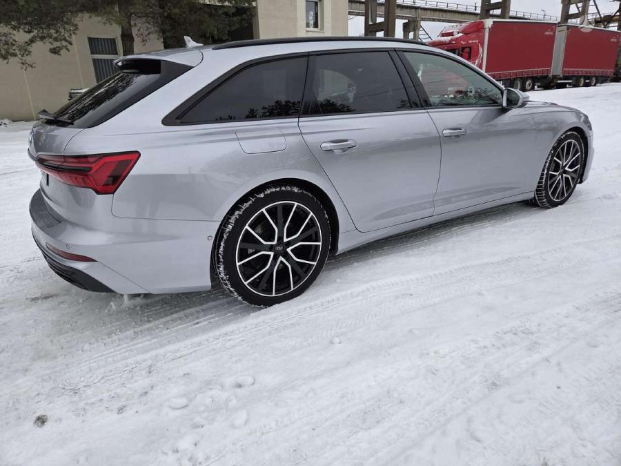 Grey Audi A6 2019 in Kaunas, with an engine capacity of 2.97 L and mileage of 80 thousand km for 23800 €, photo 4 on AUTOMOTO.COM.LV