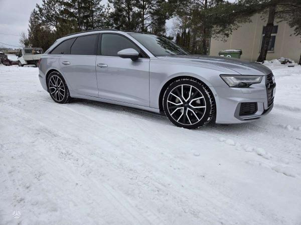 Grey Audi A6 2019 in Kaunas, with an engine capacity of 2.97 L and mileage of 80 thousand km for 23800 €, photo 5 on AUTOMOTO.COM.LV