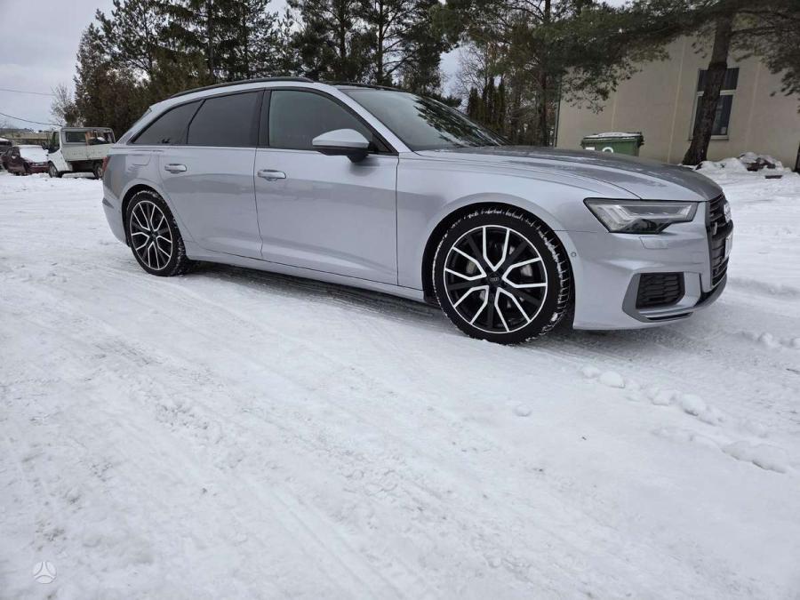Grey Audi A6 2019 in Kaunas, with an engine capacity of 2.97 L and mileage of 80 thousand km for 23800 €, photo 5 on AUTOMOTO.COM.LV