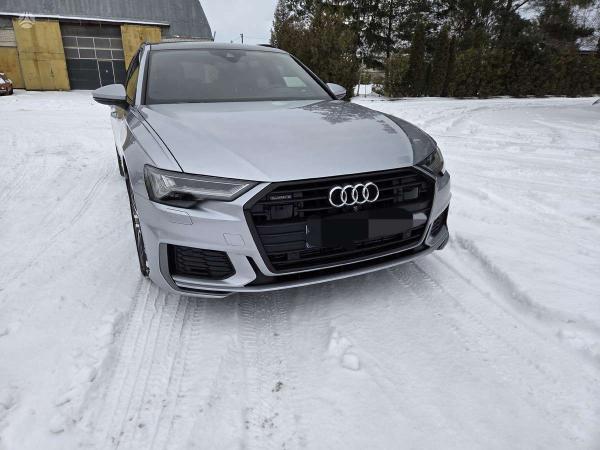 Grey Audi A6 2019 in Kaunas, with an engine capacity of 2.97 L and mileage of 80 thousand km for 23800 €, photo 6 on AUTOMOTO.COM.LV