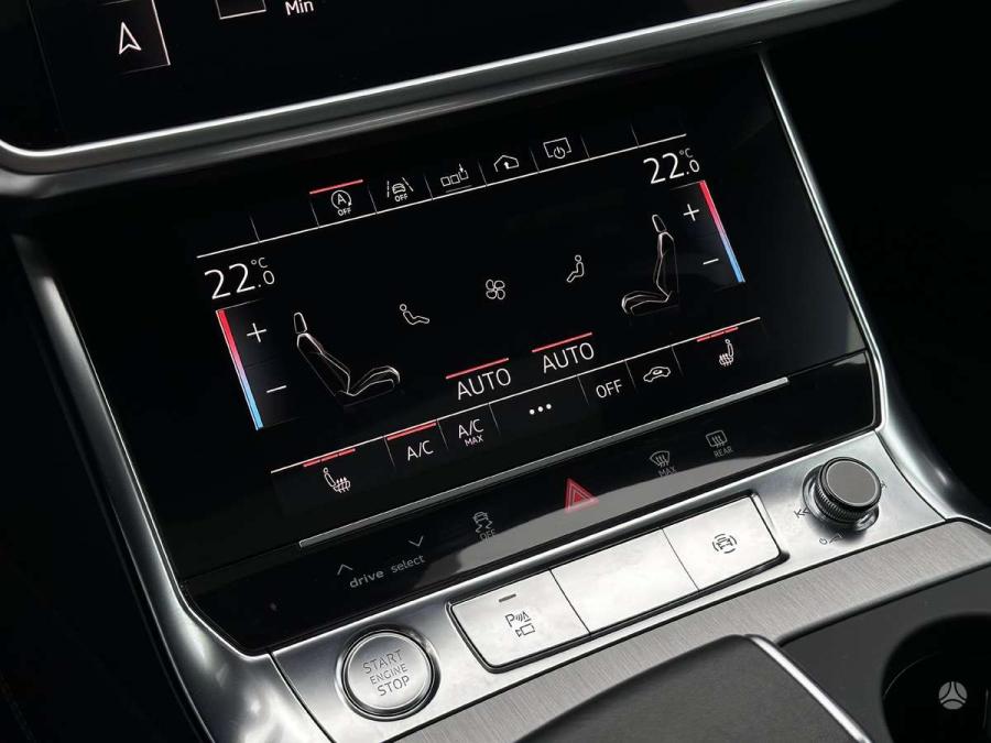 Grey Audi A6 2019 in Vilnius, with an engine capacity of 2.97 L and mileage of 90 thousand km for 32950 €, photo 29 on AUTOMOTO.COM.LV