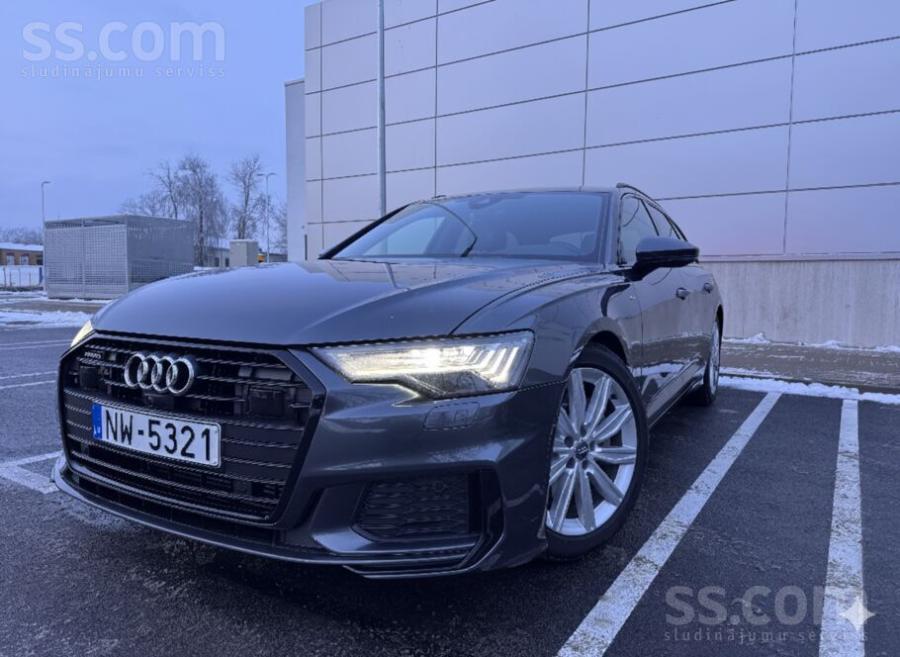 Grey Audi A6 2019 in Riga, with an engine capacity of 2.00 L and mileage of 138 thousand km for 36000 €, photo 1 on AUTOMOTO.COM.LV