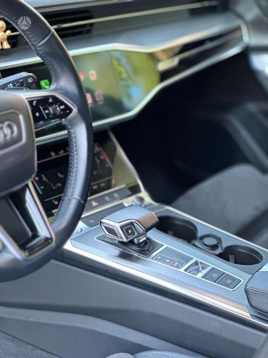 Grey Audi A6 2019 in Vilnius, with an engine capacity of 1.97 L and mileage of 198 thousand km for 21500 €, photo 13 on AUTOMOTO.COM.LV