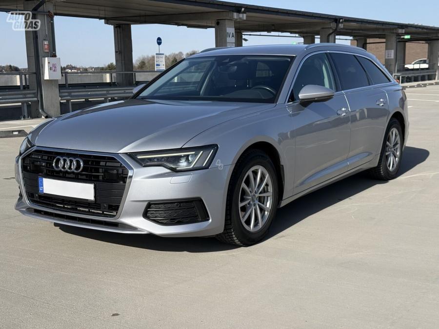 Grey Audi A6 2019 in Vilnius, with an engine capacity of 3.00 L and mileage of 168 thousand km for 22350 €, photo 1 on AUTOMOTO.COM.LV