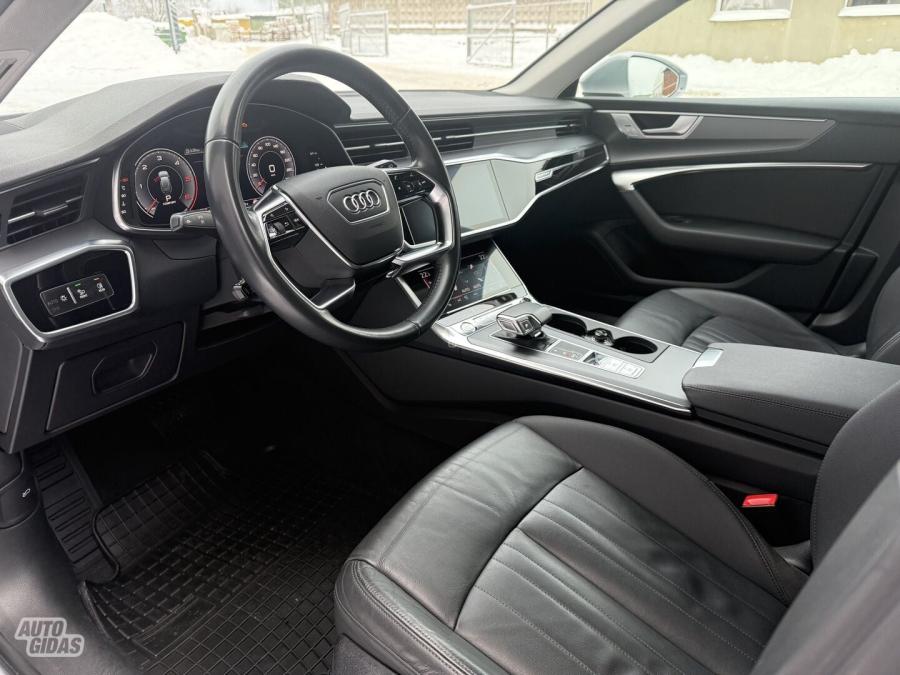 Grey Audi A6 2019 in Vilnius, with an engine capacity of 3.00 L and mileage of 168 thousand km for 22350 €, photo 15 on AUTOMOTO.COM.LV