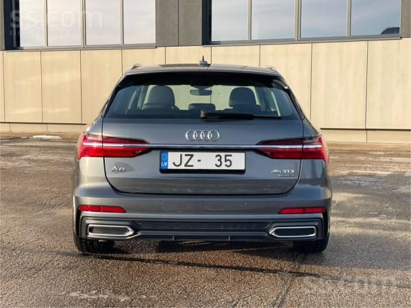 Grey Audi A6 2019 in Riga, with an engine capacity of 3.00 L and mileage of 205 thousand km for 25490 €, photo 5 on AUTOMOTO.COM.LV