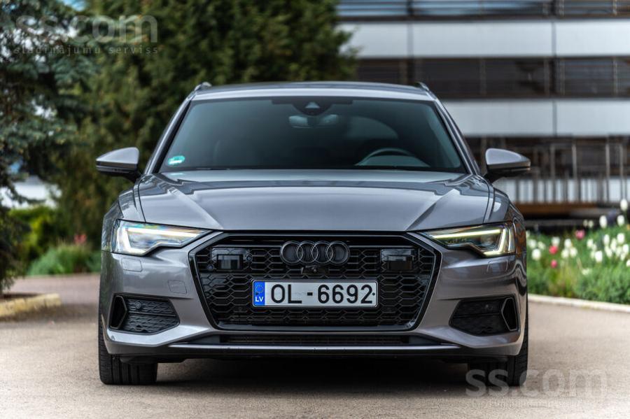 Grey Audi A6 2019 in Riga, with an engine capacity of 3.00 L and mileage of 264 thousand km for 22900 €, photo 1 on AUTOMOTO.COM.LV