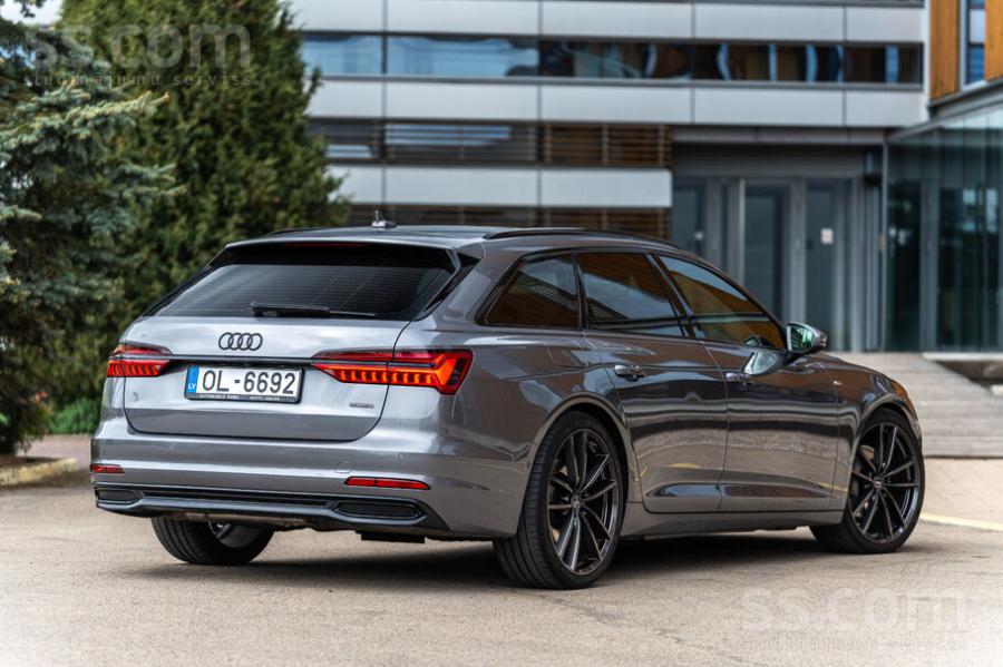 Grey Audi A6 2019 in Riga, with an engine capacity of 3.00 L and mileage of 264 thousand km for 22900 €, photo 5 on AUTOMOTO.COM.LV