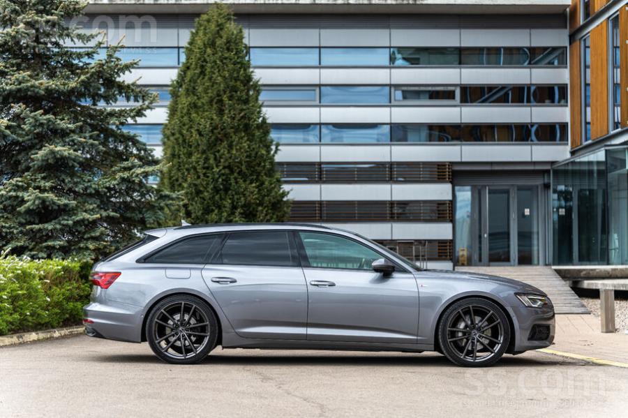 Grey Audi A6 2019 in Riga, with an engine capacity of 3.00 L and mileage of 264 thousand km for 22900 €, photo 6 on AUTOMOTO.COM.LV