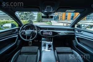 Grey Audi A6 2019 in Riga, with an engine capacity of 3.00 L and mileage of 264 thousand km for 22900 €, photo 12 on AUTOMOTO.COM.LV