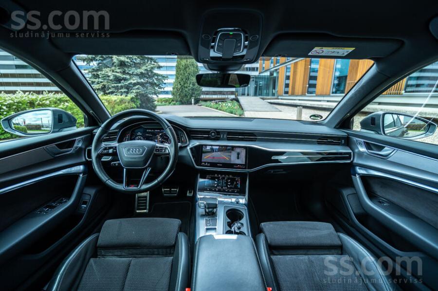 Grey Audi A6 2019 in Riga, with an engine capacity of 3.00 L and mileage of 264 thousand km for 22900 €, photo 12 on AUTOMOTO.COM.LV