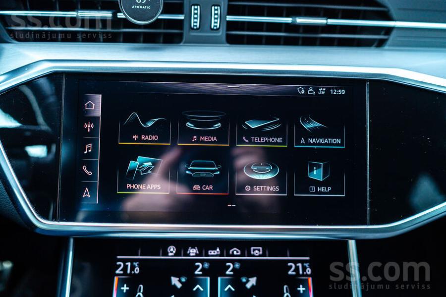 Grey Audi A6 2019 in Riga, with an engine capacity of 3.00 L and mileage of 264 thousand km for 22900 €, photo 21 on AUTOMOTO.COM.LV