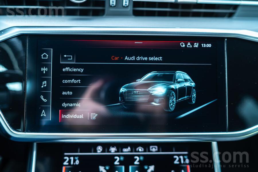 Grey Audi A6 2019 in Riga, with an engine capacity of 3.00 L and mileage of 264 thousand km for 22900 €, photo 23 on AUTOMOTO.COM.LV