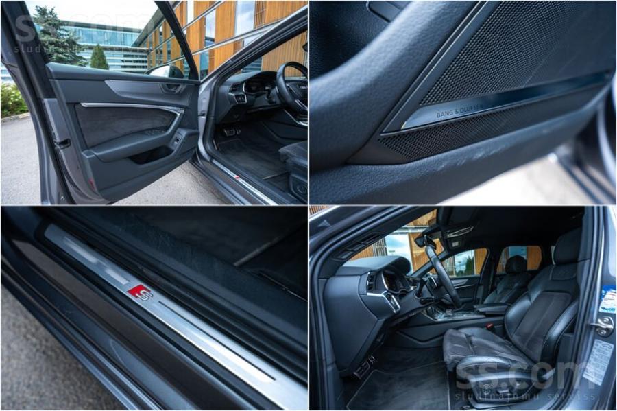 Grey Audi A6 2019 in Riga, with an engine capacity of 3.00 L and mileage of 264 thousand km for 22900 €, photo 28 on AUTOMOTO.COM.LV