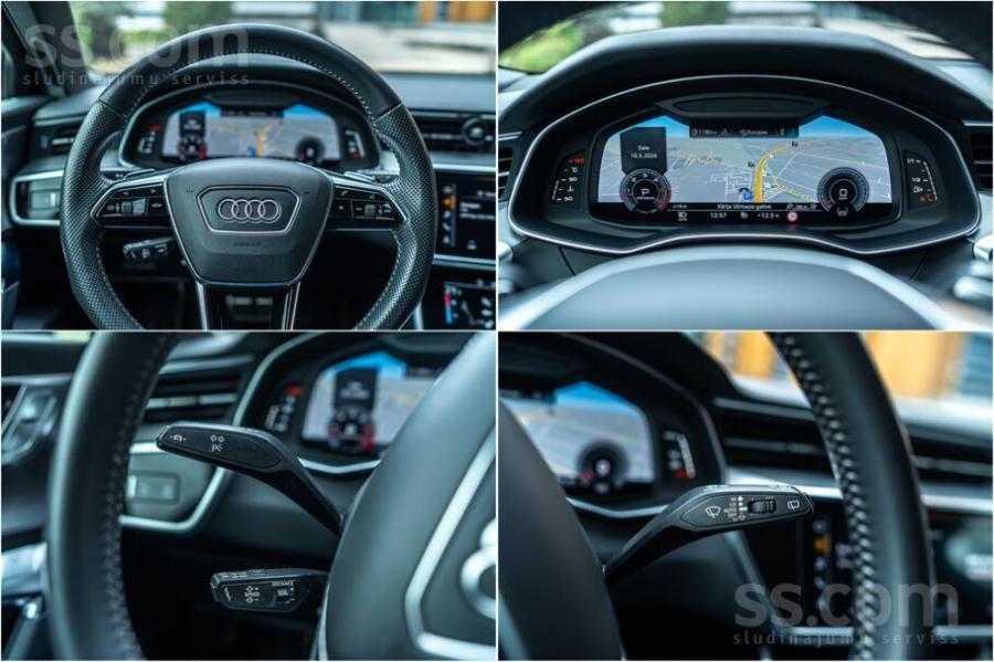 Grey Audi A6 2019 in Riga, with an engine capacity of 3.00 L and mileage of 264 thousand km for 22900 €, photo 29 on AUTOMOTO.COM.LV