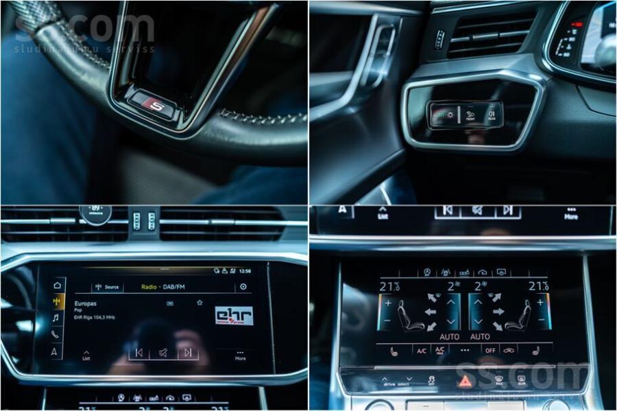 Grey Audi A6 2019 in Riga, with an engine capacity of 3.00 L and mileage of 264 thousand km for 22900 €, photo 30 on AUTOMOTO.COM.LV