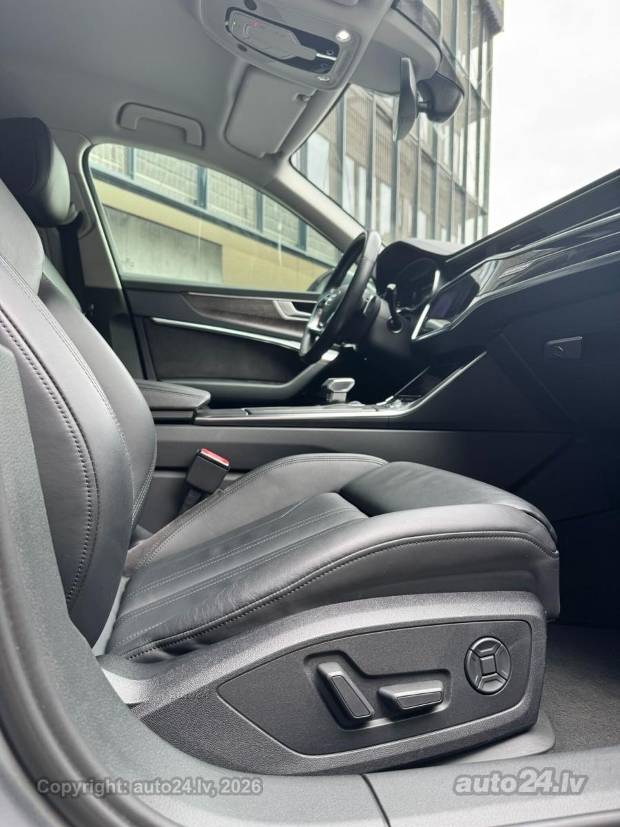 Grey Audi A6 2019 in Tartu, with an engine capacity of 3.00 L and mileage of 113 thousand km for 34999 €, photo 11 on AUTOMOTO.COM.LV