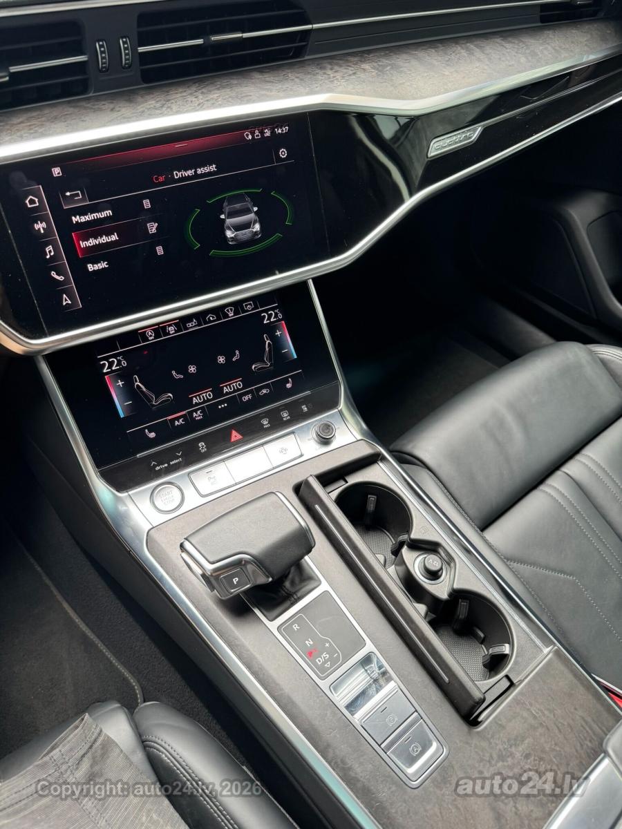 Grey Audi A6 2019 in Tartu, with an engine capacity of 3.00 L and mileage of 113 thousand km for 34999 €, photo 14 on AUTOMOTO.COM.LV