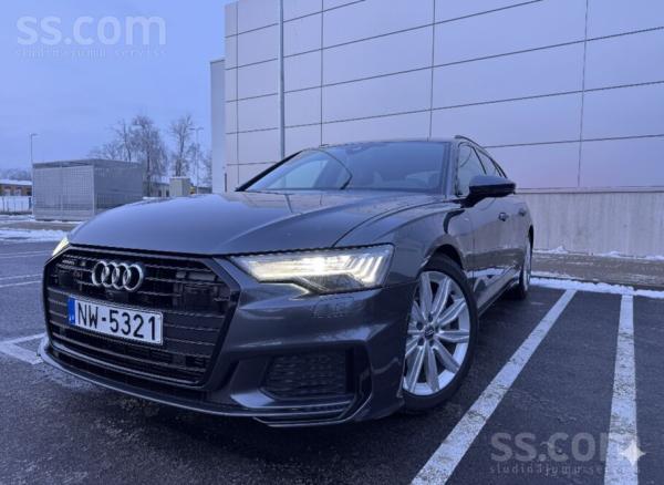 Grey Audi A6 2019 in Riga, with an engine capacity of 2.00 L and mileage of 141 thousand km for 29700 €, photo 1 on AUTOMOTO.COM.LV