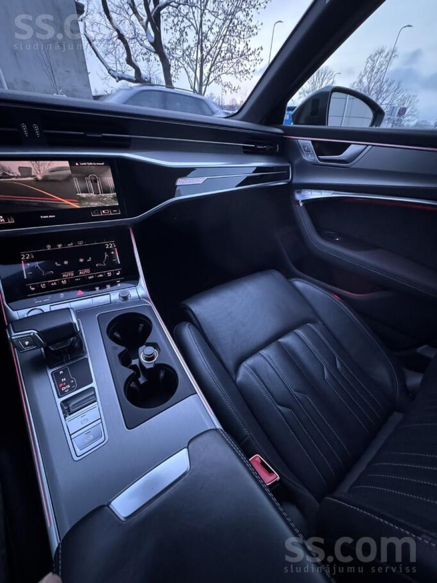 Pelēks Audi A6 2019 Rīga, ar dzinēja tilpumu 2.00 L un nobraukumu 141 tūkst. km par 29700 €, foto 9 vietnē AUTOMOTO.COM.LV