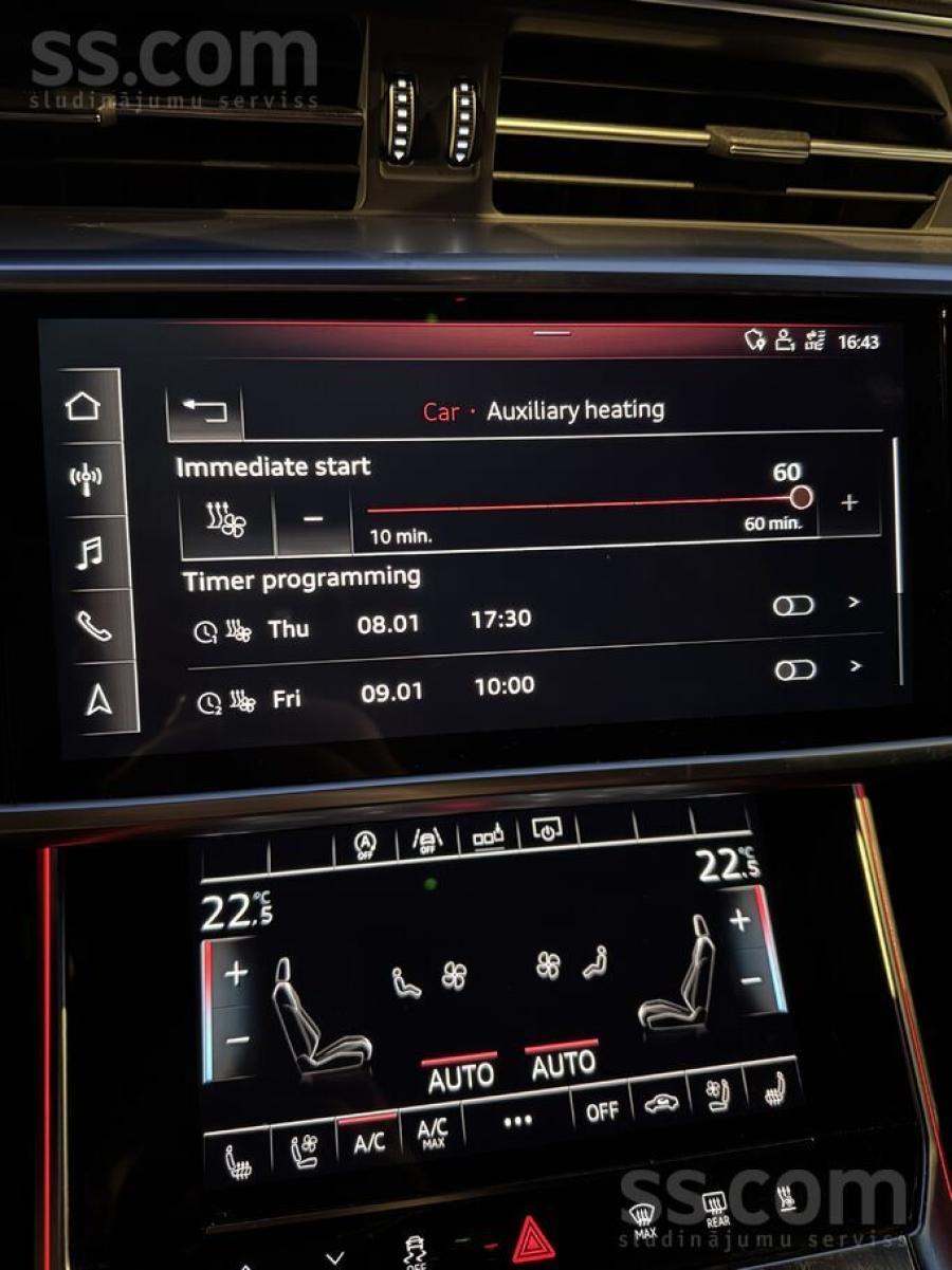 Pelēks Audi A6 2019 Rīga, ar dzinēja tilpumu 2.00 L un nobraukumu 141 tūkst. km par 29700 €, foto 20 vietnē AUTOMOTO.COM.LV