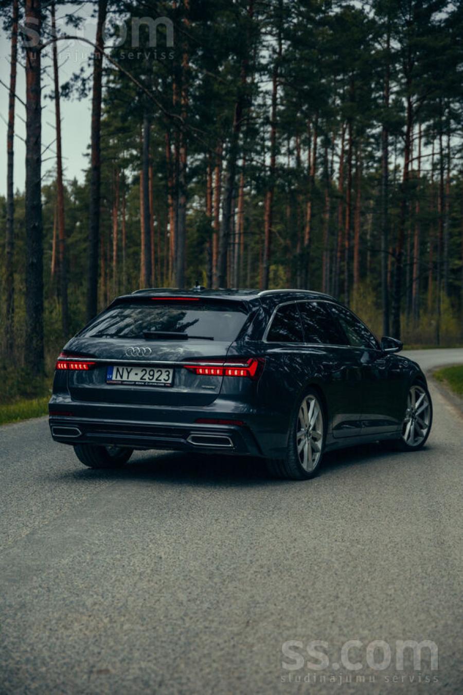 Pelēks Audi A6 2019 Rīga, ar dzinēja tilpumu 3.00 L un nobraukumu 200 tūkst. km par 27250 €, foto 4 vietnē AUTOMOTO.COM.LV