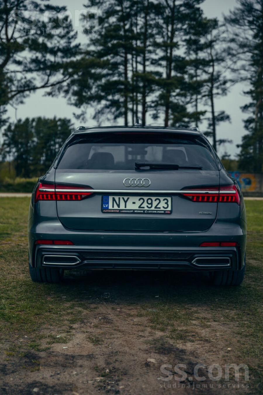 Pelēks Audi A6 2019 Rīga, ar dzinēja tilpumu 3.00 L un nobraukumu 200 tūkst. km par 27250 €, foto 6 vietnē AUTOMOTO.COM.LV