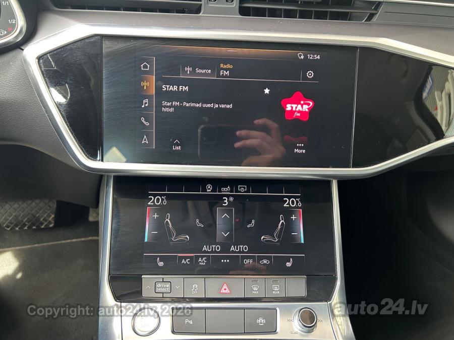 Серый Ауди А6 2019 в Таллин, объемом двигателя 2.00 л и пробегом 36 тыс. км за 29490 €, фото 10 на AUTOMOTO.COM.LV
