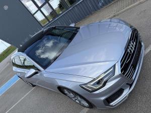 Grey Audi A6 2019 in Siauliai, with an engine capacity of 1.97 L and mileage of 296 thousand km for 18700 €, photo 6 on AUTOMOTO.COM.LV