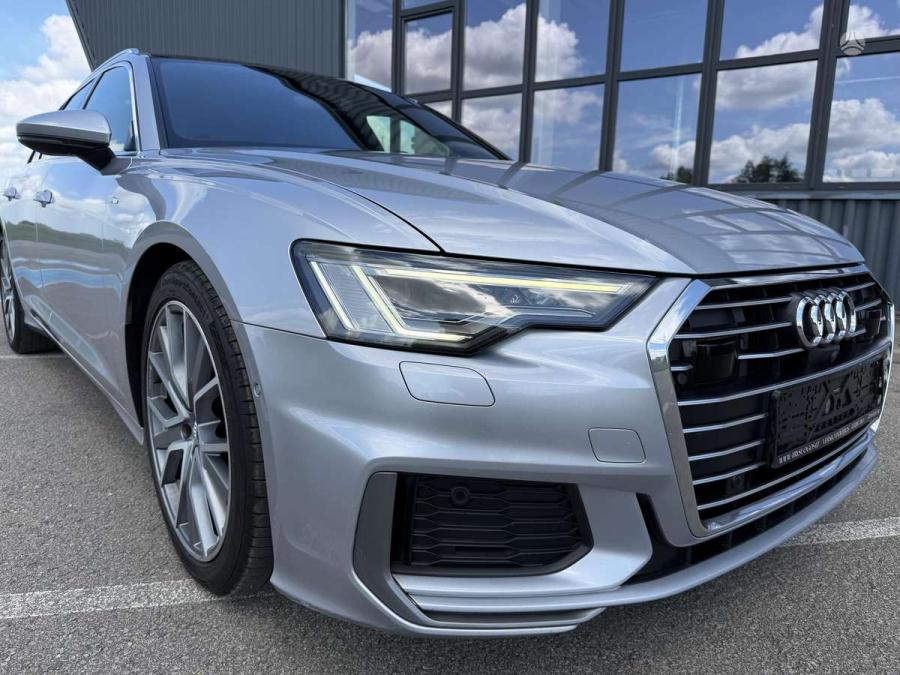 Grey Audi A6 2019 in Siauliai, with an engine capacity of 1.97 L and mileage of 296 thousand km for 18700 €, photo 7 on AUTOMOTO.COM.LV