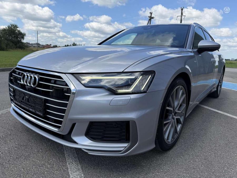 Grey Audi A6 2019 in Siauliai, with an engine capacity of 1.97 L and mileage of 296 thousand km for 18700 €, photo 8 on AUTOMOTO.COM.LV