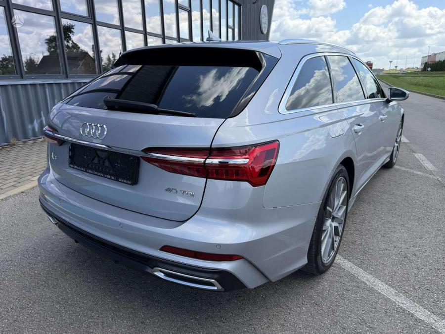 Grey Audi A6 2019 in Siauliai, with an engine capacity of 1.97 L and mileage of 296 thousand km for 18700 €, photo 11 on AUTOMOTO.COM.LV