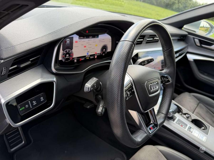 Grey Audi A6 2019 in Siauliai, with an engine capacity of 1.97 L and mileage of 296 thousand km for 18700 €, photo 15 on AUTOMOTO.COM.LV