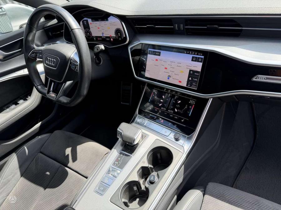 Grey Audi A6 2019 in Siauliai, with an engine capacity of 1.97 L and mileage of 296 thousand km for 18700 €, photo 19 on AUTOMOTO.COM.LV