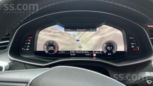 Grey Audi A6 2019 in Riga, with an engine capacity of 2.00 L and mileage of 196 thousand km for 21750 €, photo 7 on AUTOMOTO.COM.LV