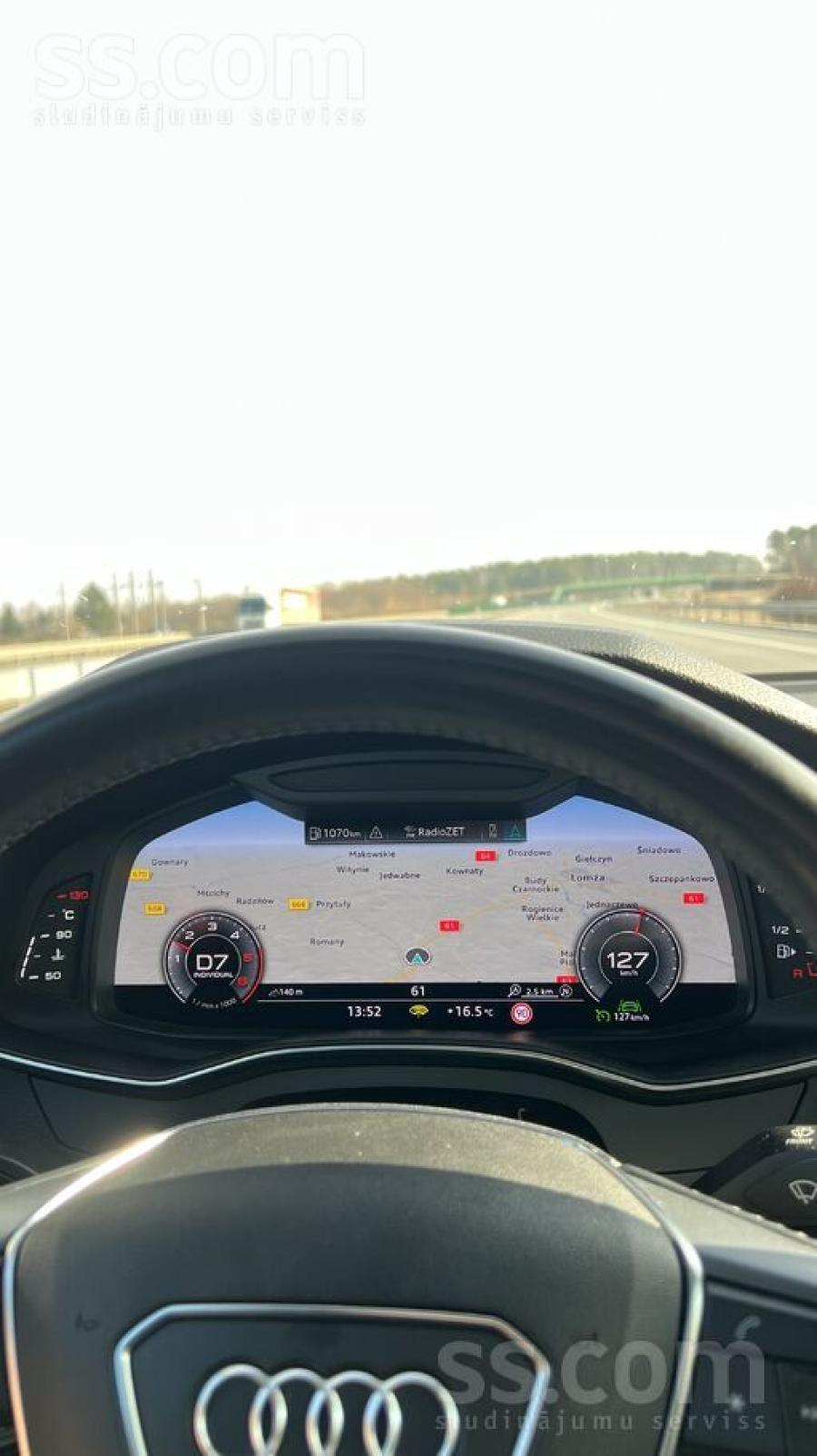Pelēks Audi A6 2019 Rīga, ar dzinēja tilpumu 2.00 L un nobraukumu 196 tūkst. km par 21750 €, foto 9 vietnē AUTOMOTO.COM.LV