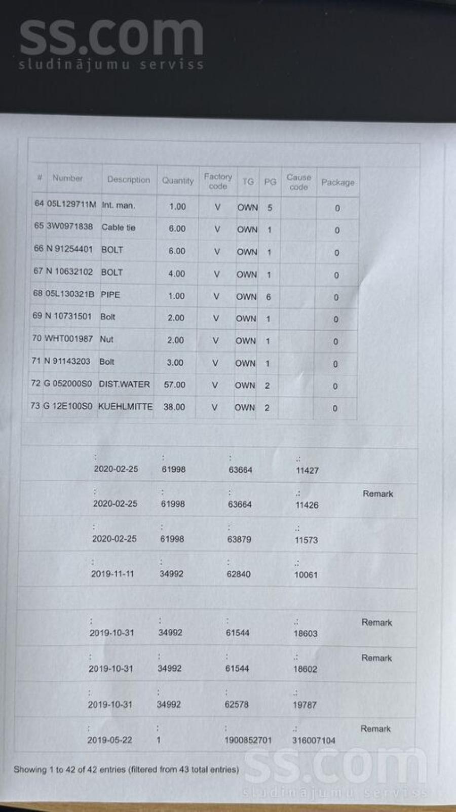 Серый Ауди А6 2019 в Рига, объемом двигателя 2.00 л и пробегом 200 тыс. км за 19500 €, фото 22 на AUTOMOTO.COM.LV