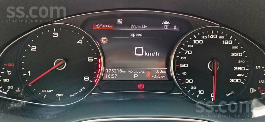 Pelēks Audi A6 2019 Ogre, ar dzinēja tilpumu 3.00 L un nobraukumu 175 tūkst. km par 32000 €, foto 15 vietnē AUTOMOTO.COM.LV