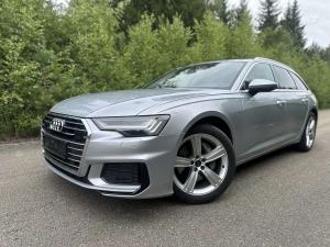 Grey Audi A6 2019 in Vilnius, with an engine capacity of 2.97 L and mileage of 128 thousand km for 22300 €, photo  on AUTOMOTO.COM.LV