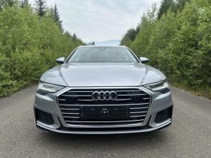 Grey Audi A6 2019 in Vilnius, with an engine capacity of 2.97 L and mileage of 128 thousand km for 22300 €, photo 4 on AUTOMOTO.COM.LV
