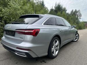 Grey Audi A6 2019 in Vilnius, with an engine capacity of 2.97 L and mileage of 128 thousand km for 22300 €, photo 6 on AUTOMOTO.COM.LV