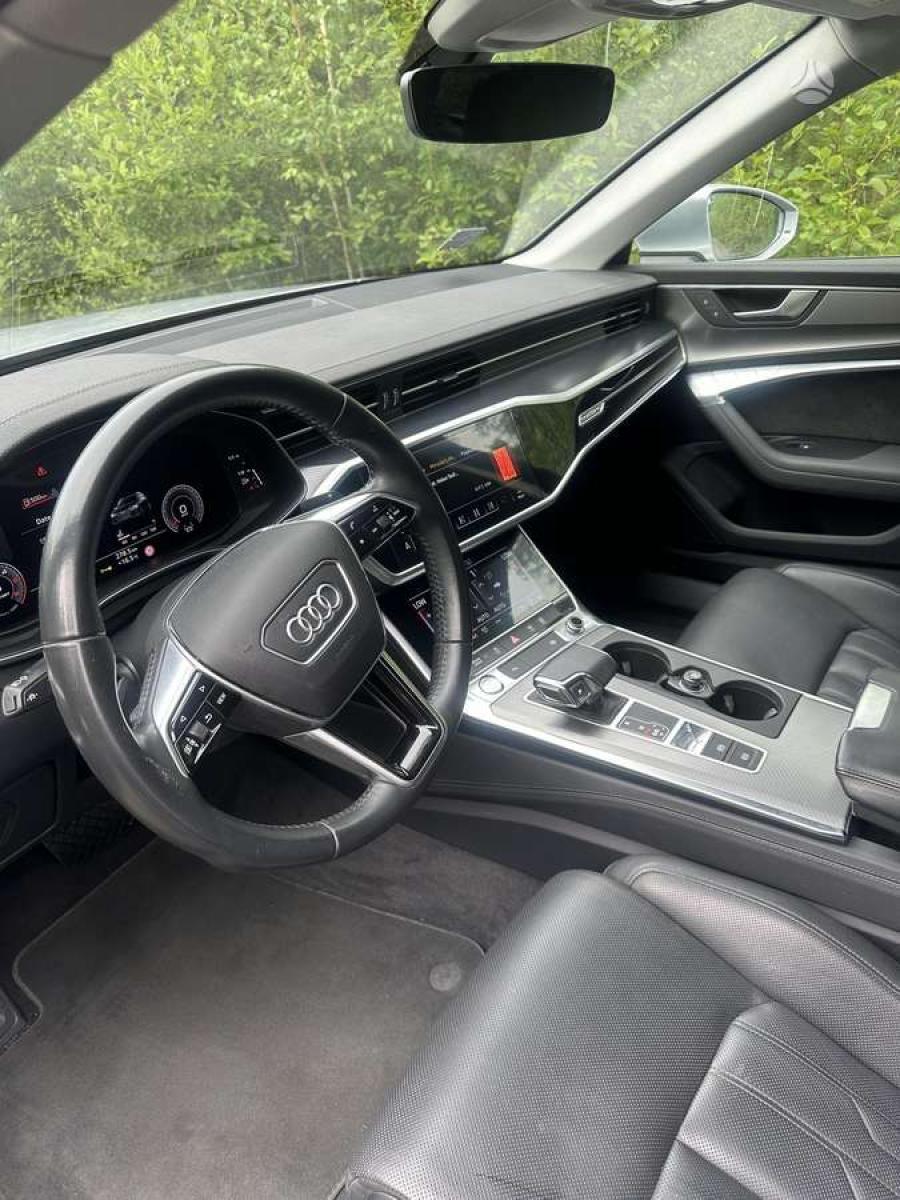 Grey Audi A6 2019 in Vilnius, with an engine capacity of 2.97 L and mileage of 128 thousand km for 22300 €, photo 17 on AUTOMOTO.COM.LV