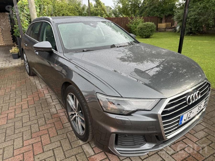 Grey Audi A6 2019 in Riga, with an engine capacity of 3.00 L and mileage of 213 thousand km for 23190 €, photo 4 on AUTOMOTO.COM.LV