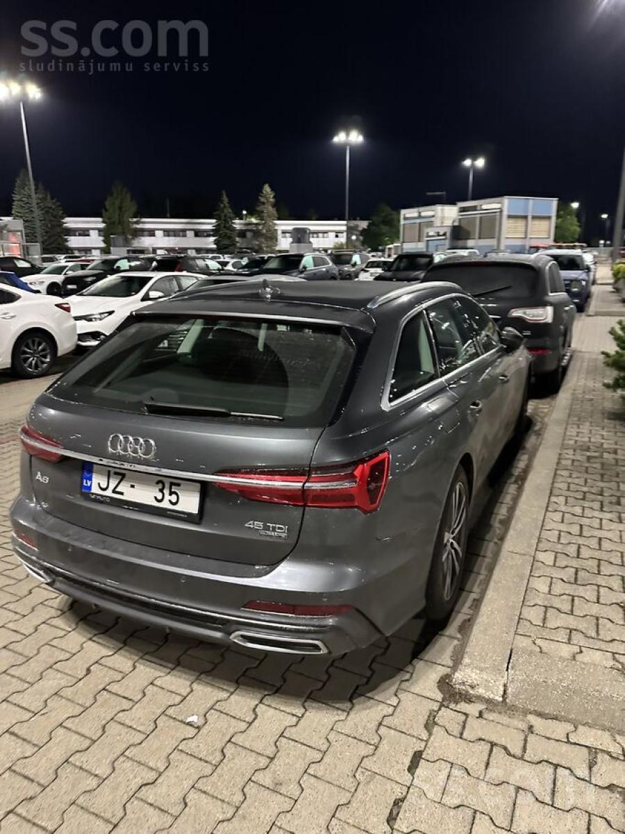 Grey Audi A6 2019 in Riga, with an engine capacity of 3.00 L and mileage of 213 thousand km for 23190 €, photo 10 on AUTOMOTO.COM.LV