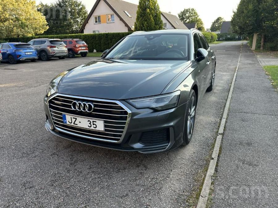 Grey Audi A6 2019 in Riga, with an engine capacity of 3.00 L and mileage of 213 thousand km for 23190 €, photo 18 on AUTOMOTO.COM.LV