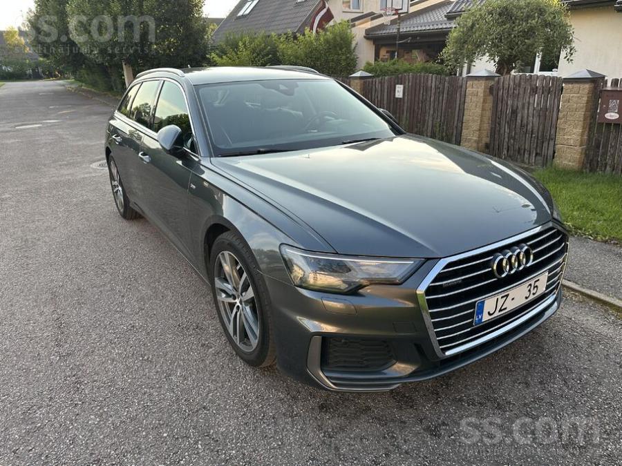 Grey Audi A6 2019 in Riga, with an engine capacity of 3.00 L and mileage of 213 thousand km for 23190 €, photo 19 on AUTOMOTO.COM.LV