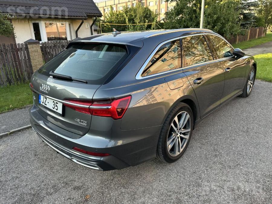 Grey Audi A6 2019 in Riga, with an engine capacity of 3.00 L and mileage of 213 thousand km for 23190 €, photo 20 on AUTOMOTO.COM.LV