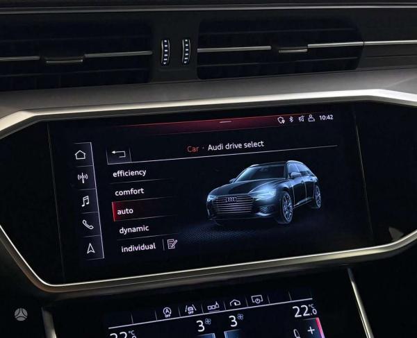 Pelēks Audi A6 2019 Marijampole, ar dzinēja tilpumu 2.97 L un nobraukumu 197 tūkst. km par 22950 €, foto 10 vietnē AUTOMOTO.COM.LV