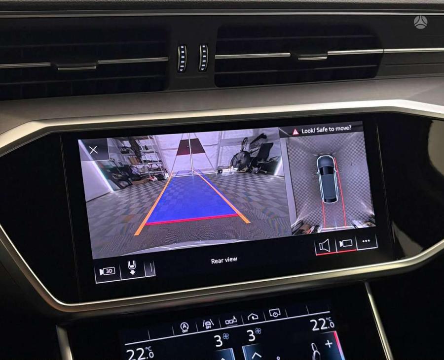 Grey Audi A6 2019 in Marijampole, with an engine capacity of 2.97 L and mileage of 197 thousand km for 22950 €, photo 17 on AUTOMOTO.COM.LV